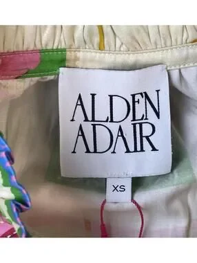 Alden Adair | Tops | Alden Adair Birkin Top Xs Postcard Print Nwt ...
